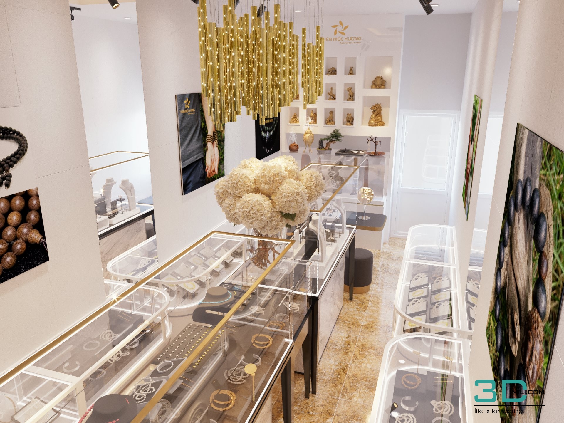 02. Jewelry Shop 3dsmax File Free Download