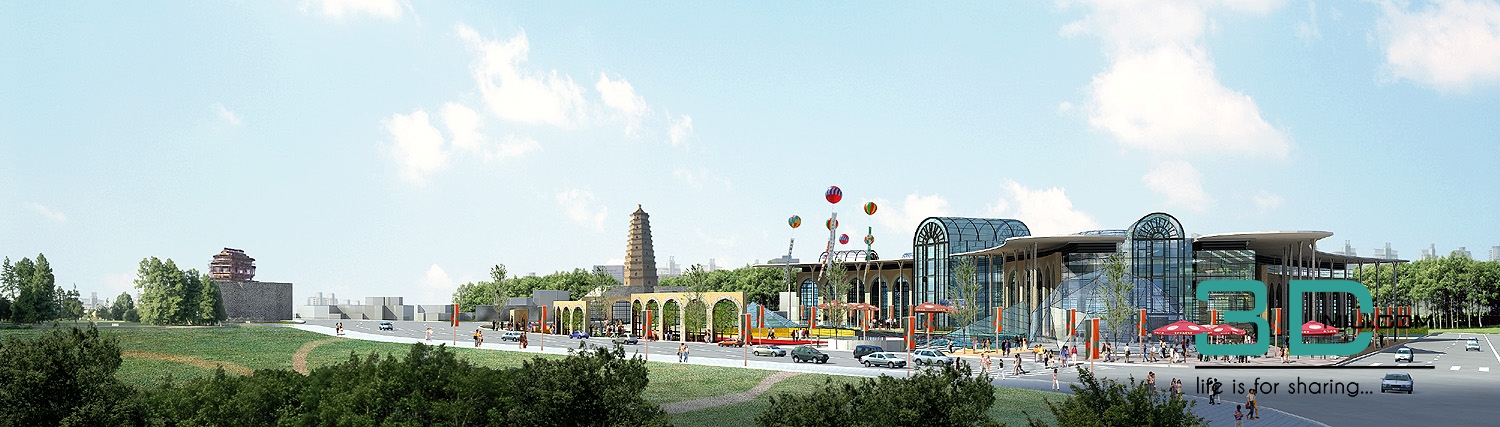 Teelan Exterior Architecture Model 09 - 3DMili 2025 Download 3D Model ...