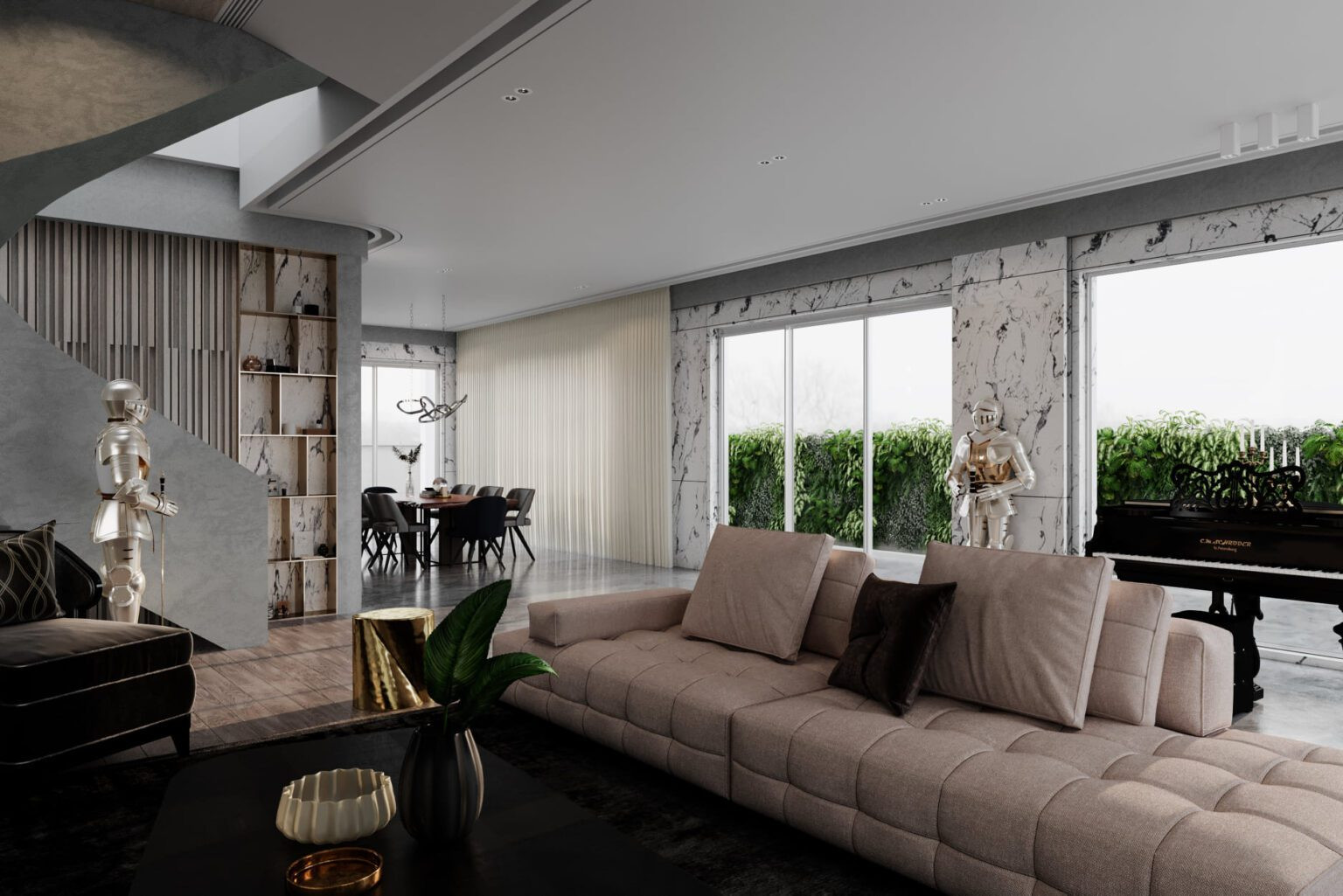 3D Interior Kitchen – Livingroom 146 Scene 3dsmax By Quyen Linh ...