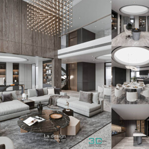 Apartment Luxury 04 3D Model By Arc Cao Son
